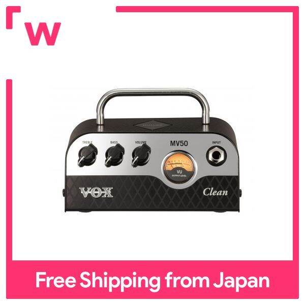 Ultra-compact head amp for guitar with VOX Nutube MV50 Clean Amazing ...