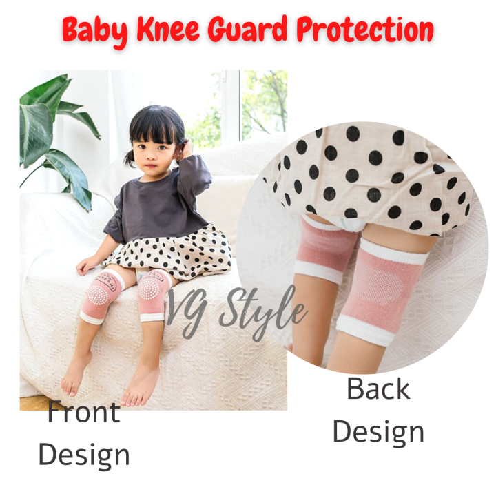 💕Malaysia Stock💕Baby Knee Guard Pads Cotton Protection Crawling Leg ...