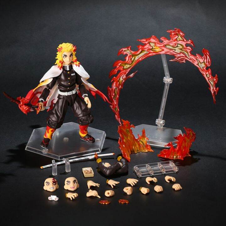 Figma 553 Demon Slayer Kimetsu No Yaiba - Kyojuro Rengoku - Action ...