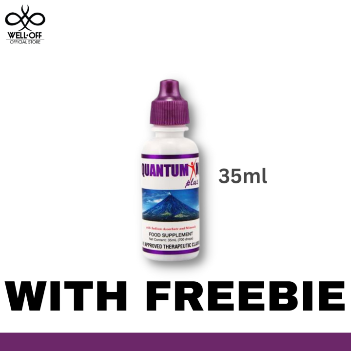 Quantumin Plus with Sodium Ascorbate and Minerals 35ml (700 drops) x1 ...