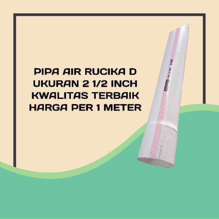 RUCIKA PIPA PVC D 2 1/2" PIPA PARALON PRALON 2 1/2 INCH / PIPA AIR ...