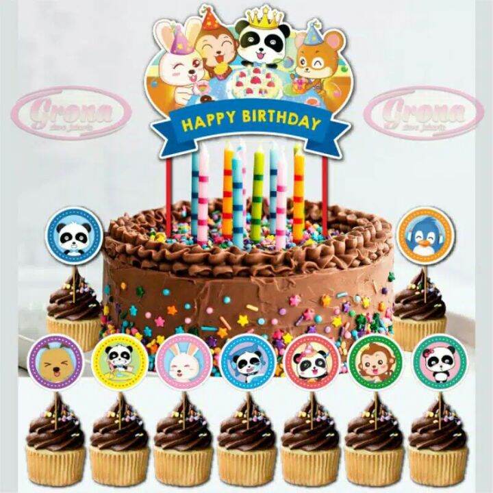 TOPPER CAKE BABYBUS | Lazada Indonesia