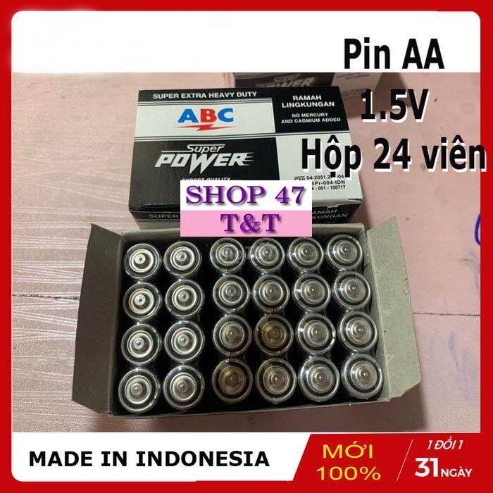 Pin tiểu AA Hộp 24 viên Hãng ABC Hiệu Xuất Cao 1.5V | Lazada.vn