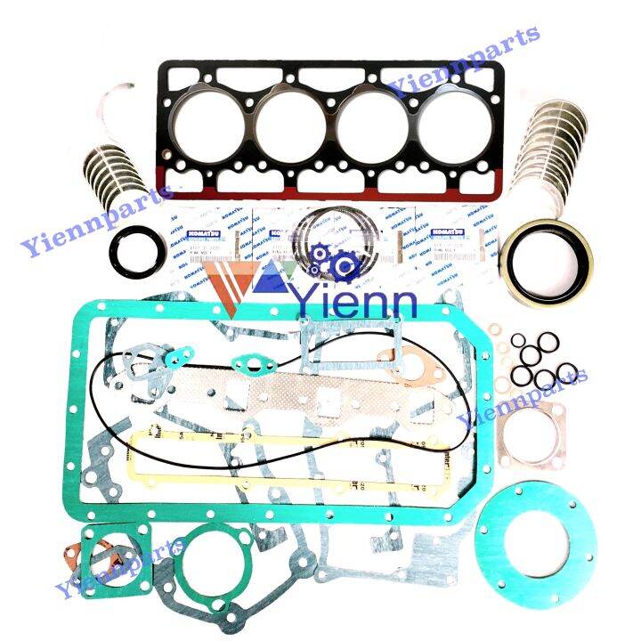 For KOMATSU 4D92 Overhaul Re-Ring Kit 6141-11-1813 For Excavator ...