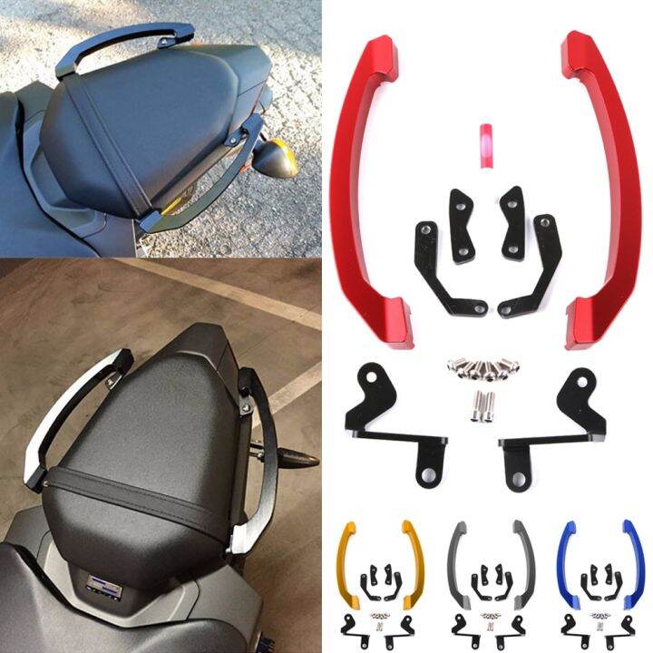 MT07 MT 07 Grab Handle Bars Rear Seat Passenger Grab Rail Handle For ...