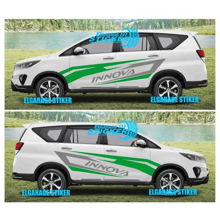 STIKER CUTTING MOBIL INNOVA REBORN TERBARU CUTTING STIKER BODY SAMPING ...