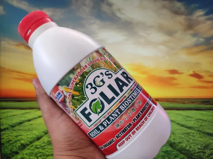 3G's Foliar Soil And Plant Biostimulant With Insect Repellent | On Hand ...