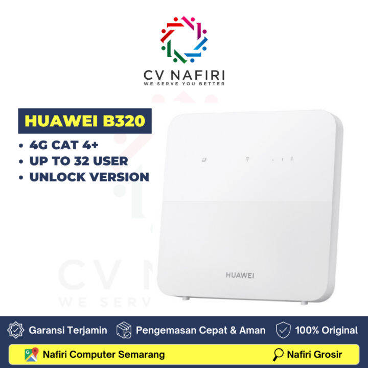 Modem Home Router Huawei B320 Tanpa Kartu Pengganti Orbit Star 2 B312
