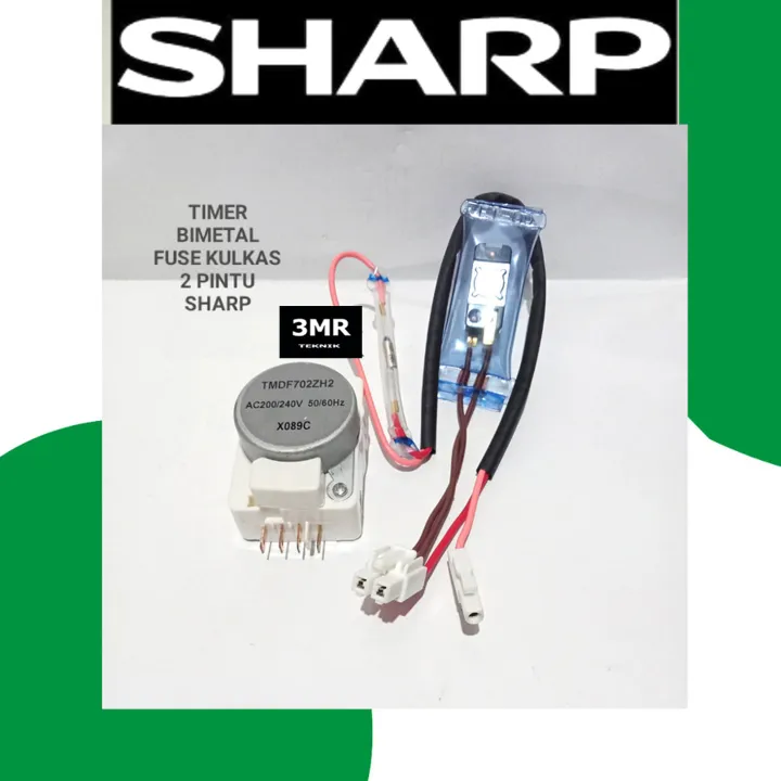 TIMER BIMETAL FUSE KULKAS 2 PINTU SHARP | Lazada Indonesia