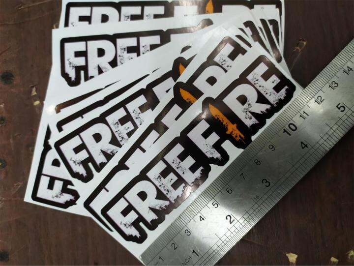 STICKER FREE FIRE ISI 10 PCS (PRINTABLE STICKER) SUDAH DI CUTTING ...