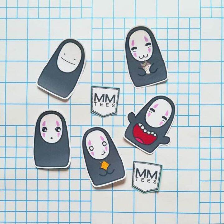 NO FACE GHIBLI TOTORO HAYAO KAONASHI FACELESS SPIRITED AWAY ANIME CHIBI ...