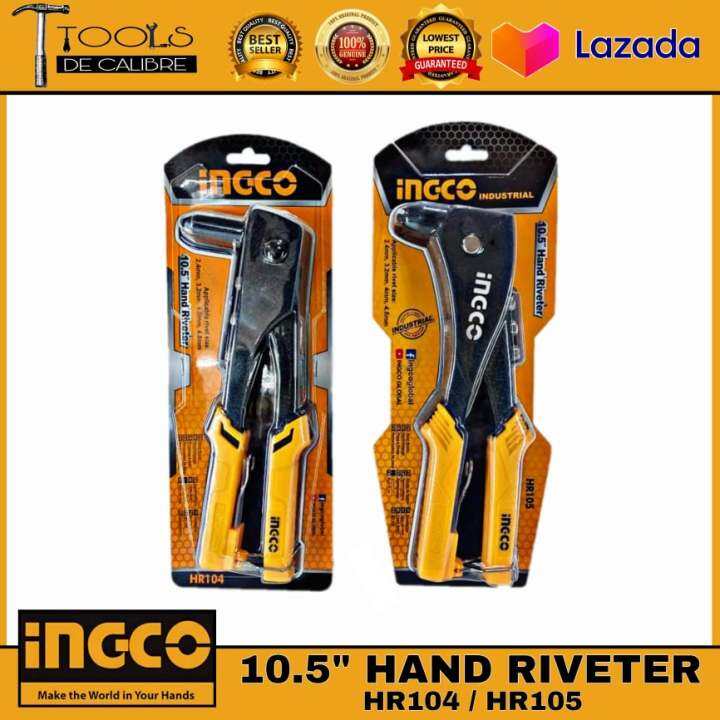 INGCO Heavy Duty Hand Riveter HR104 / HR105 10.5" | Lazada PH