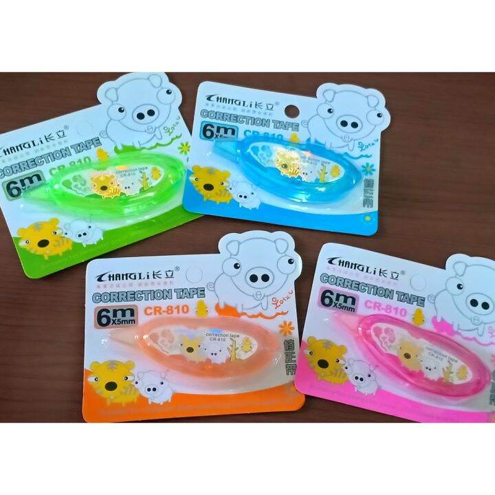 TJS Tip Ex / Tipex / Tipx Kertas Corection Tape Roll Mini Changli Cute ...