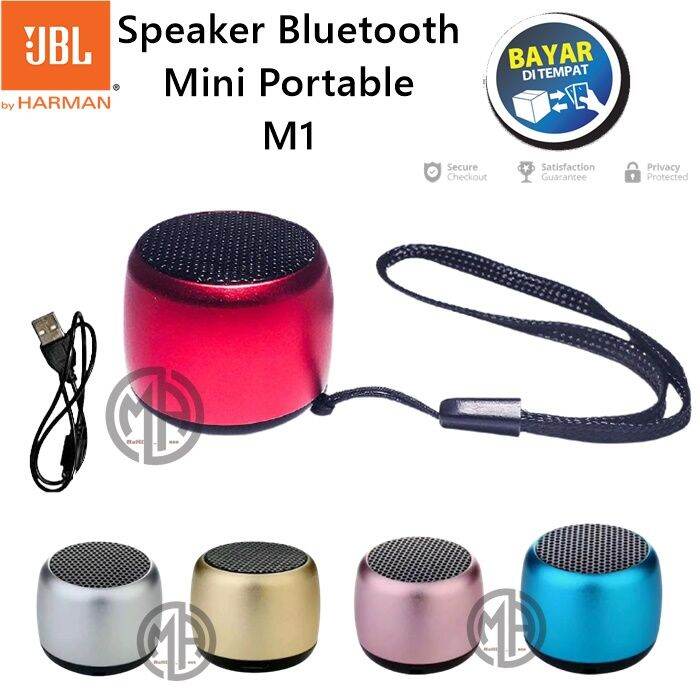 Speaker Bluetooth JBL M1 Mini Portable High Quality Bass - Random Color ...