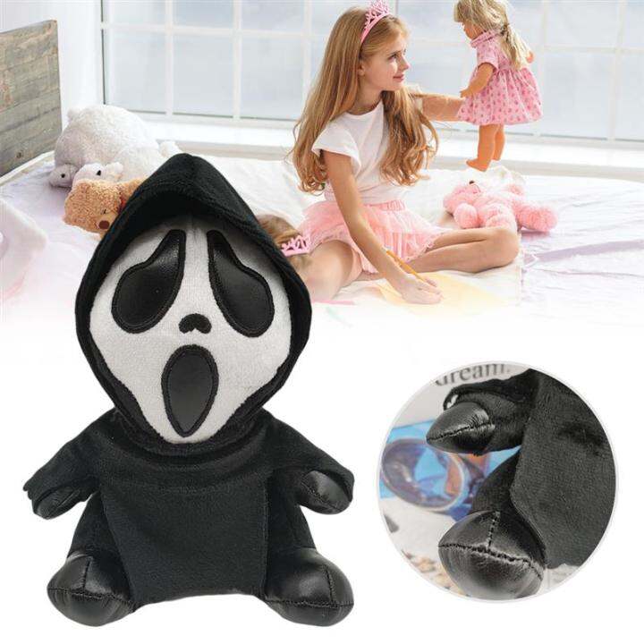 Kids Ghost Plush Toy Cartoon Game Stuffed Black Ghost Plush Doll Movie ...