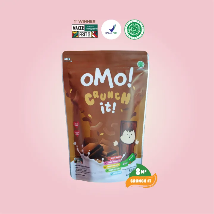 OMO! OMO Crunch It - Omo Healthy Snack Bayi Anak 25 gr - Coklat | Lazada Indonesia
