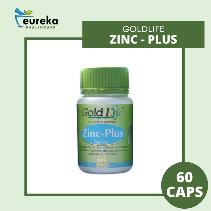GOLD LIFE ZINC-PLUS TABLETS 60'S | Lazada