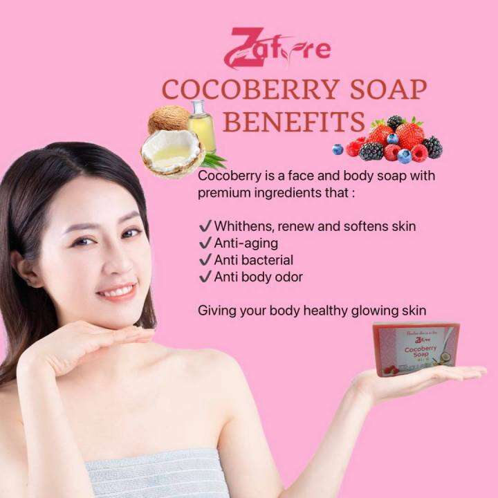 ZAFYRE COCOBERRY BODY SOAP BAR ORIGINAL Standard | Lazada PH