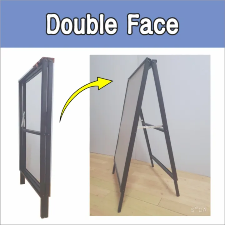 practical A Type Foldable Stand Signage / Floor Sign Sintra Board Menu ...