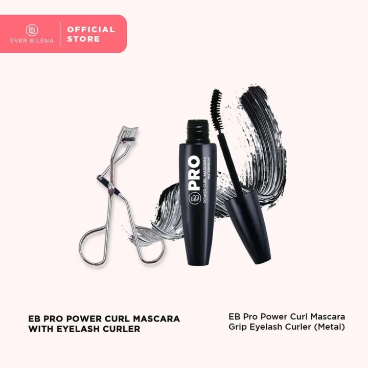 EYELASH BUNDLE EB Pro Power Curl Mascara Eyelash Curler | Lazada PH