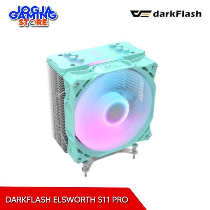 DARKFLASH ELSWORTH S11 PRO CPU COOLER [Support Intel & AMD] - Neo Mint ...