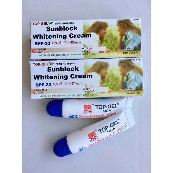Original TOPGEL Sunblock Whitening Cream | Lazada PH