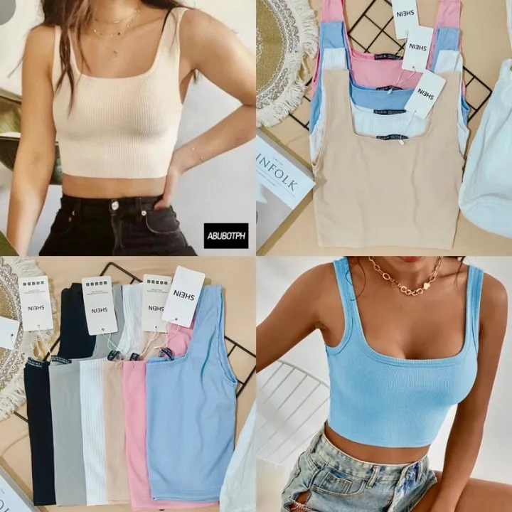 TONI KOREAN Ribbed Tank Top (With Etiketa) | Lazada PH