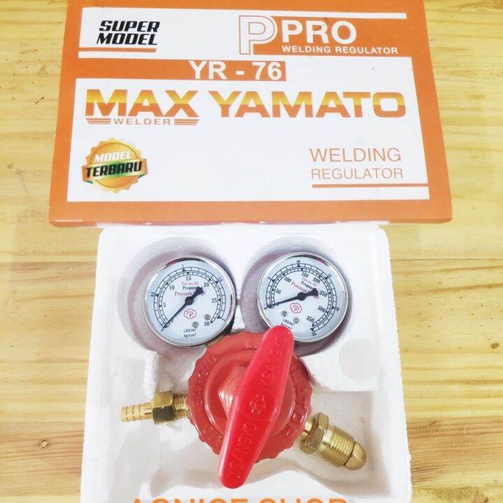 Original Regulator Las Propane LPG MaxYamato Tabung Gas Elpiji Welding ...