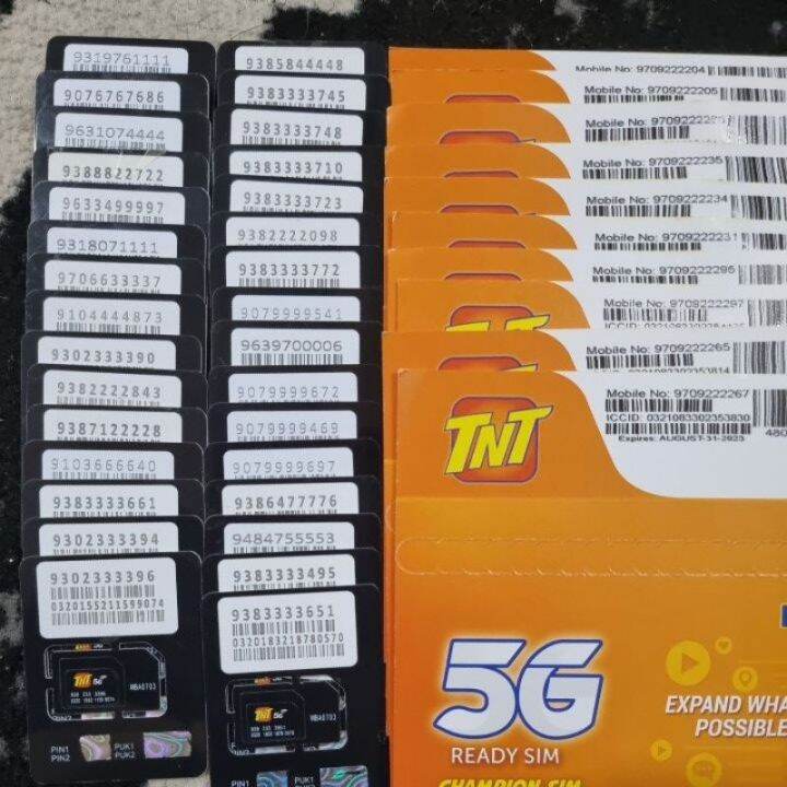 TNT 5g VANITY NUMBER SIM CARD [RARE3] | Lazada PH