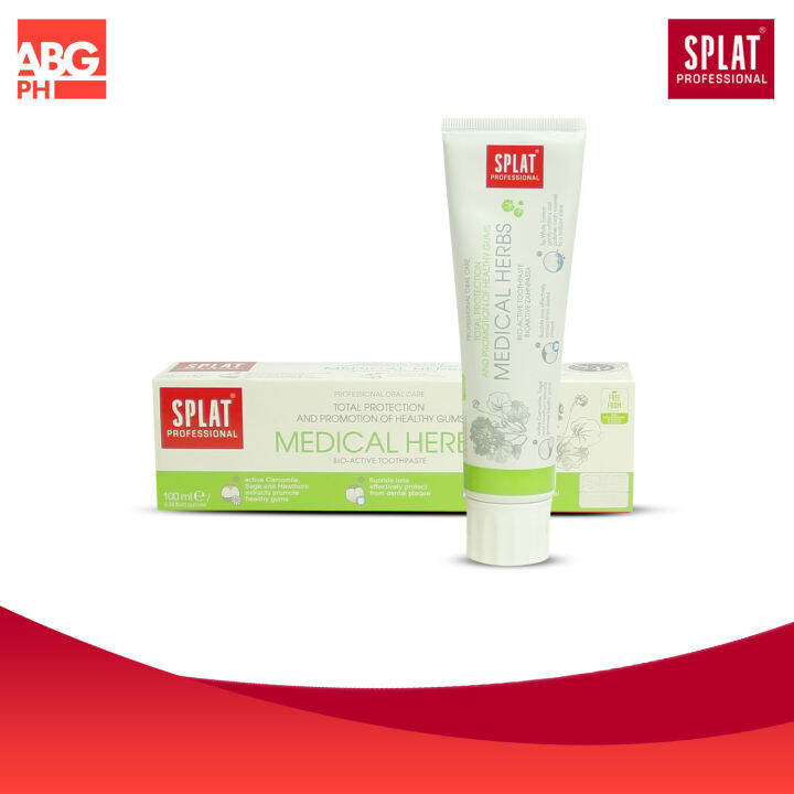SPLAT Professional Medical Herbs Toothpaste 100ml EXP04/24 | Lazada PH