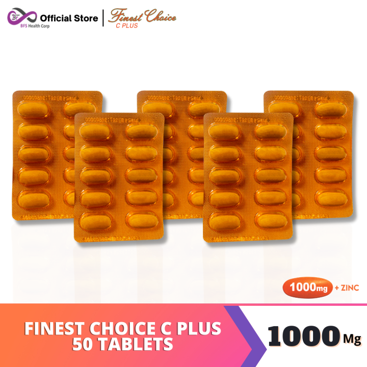 Finest Choice C Plus 50 Tablets | Lazada PH