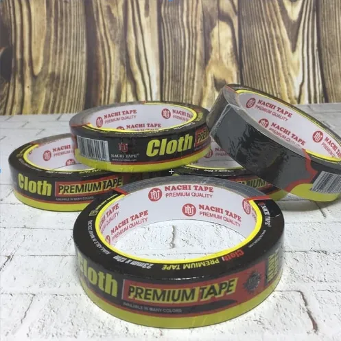 Cloth Tape Nachi 23mm Lakban Kain plakban Selotip Isolasi jilid ...