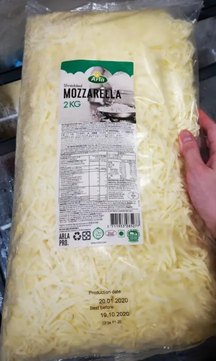 Arla Pro PizaTopping Shred 2KG | Lazada PH