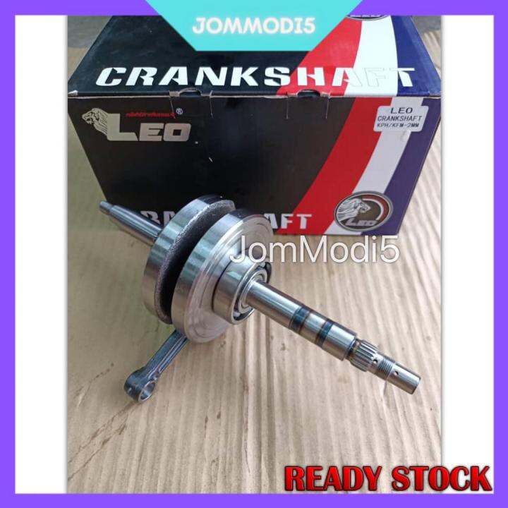 W125 MODIFY TO EX5 DREAM CRANKSHAFT JACK 2MM ROD EX5 ORIGNAL LEO ...