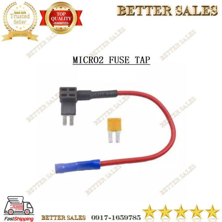 Micro Mini FUSE Micro2 Add Circuit Fuse Holder ATM APM Blade Tap Dual ...