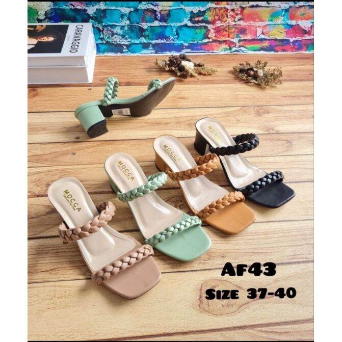 Sendal Hils Kondangan Wanita Model Hak Tahu 5cm / Sandal Pesta High ...