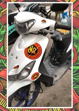Yamaha Mio Amore Sticker Orange