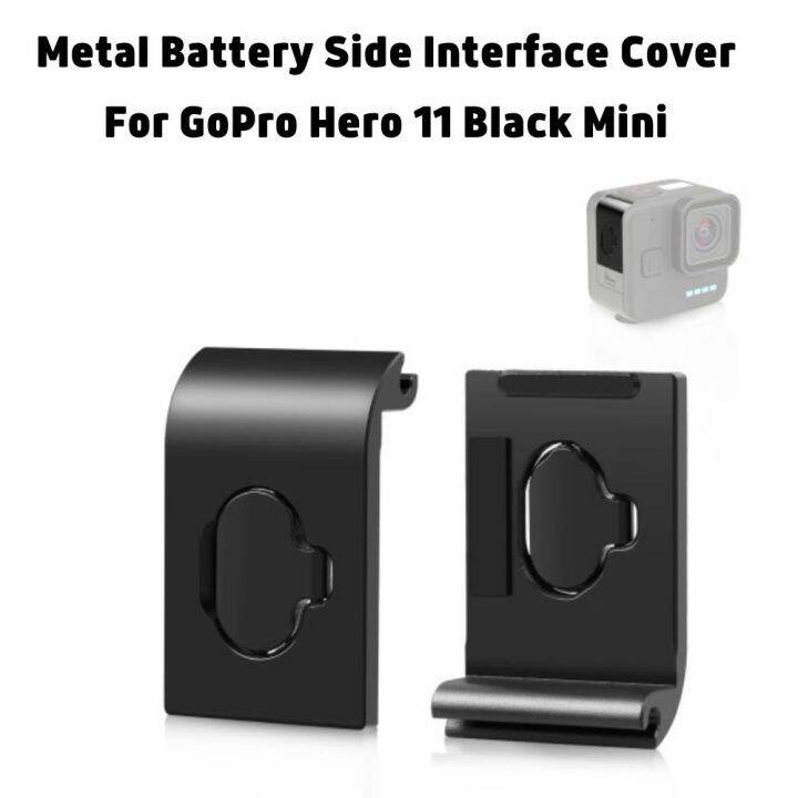 ฝาปิดช่องแบต GoPro Hero11 Black Mini Metal Battery Side Interface Cover ...