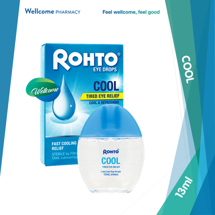 Rohto Cool Eye Drops - 13ml | Lazada