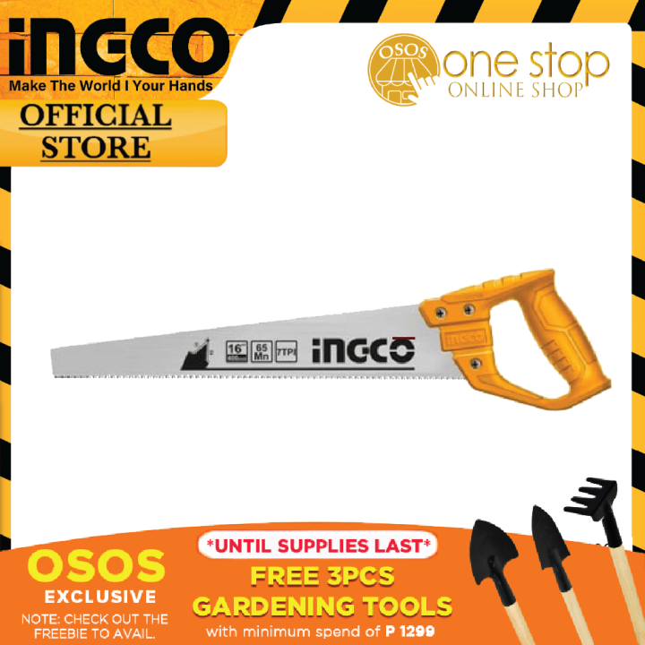 Ingco Original Super Select Fast Cut Hand Saw 16" Saw for Cutting Wood ...