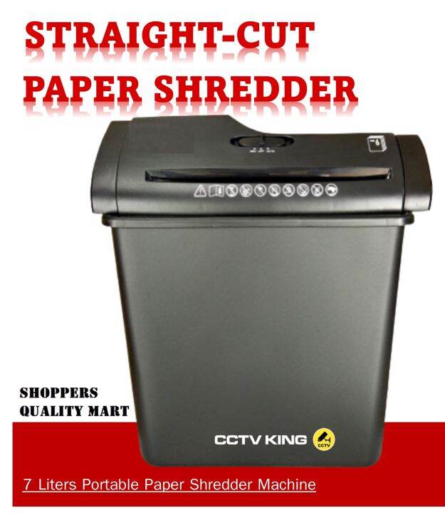 Automatic Paper Shredder, Portable Shredding Machine office, 6 sheets ...