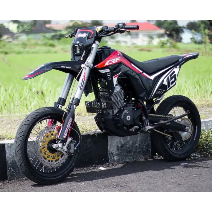DECAL CRF 150 L SIMPLE / DECAL CRF SUPERMOTO | Lazada Indonesia