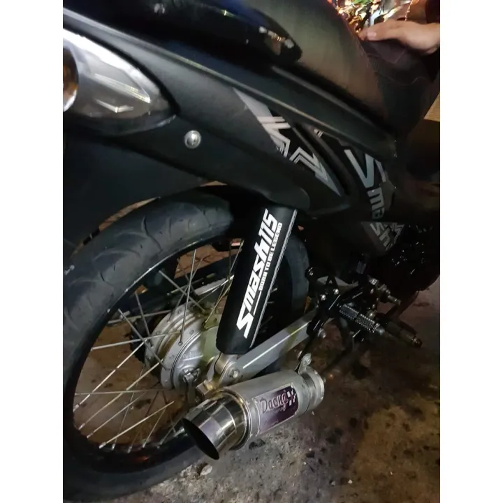 Suzuki SMASH 115 SHOCK COVER WHITE PRINT. IMMORTAL | Lazada PH