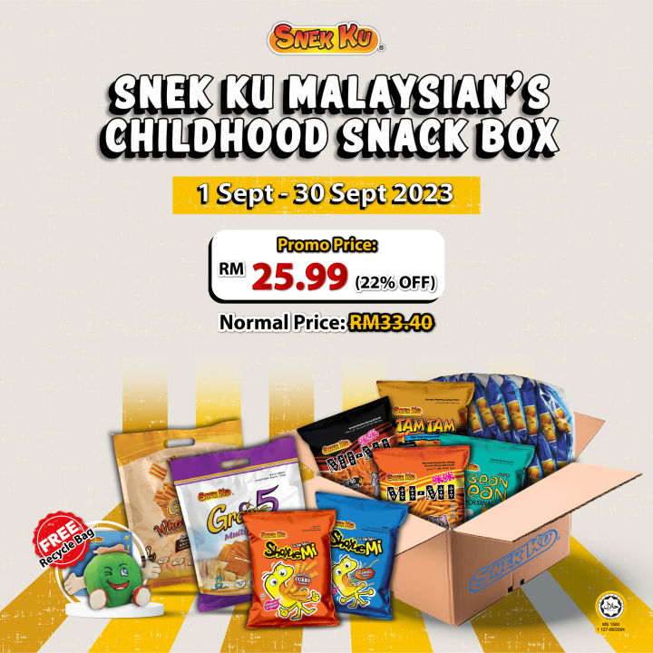 Snek Ku Malaysian's Childhood Snack Box | Lazada