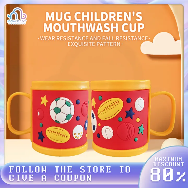 Baby Cup Cartoon Mug Cartoon Character Cup Brushing Cup Anti Falling ...