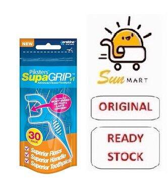 Piksters Supagrip Advanced Flosser/Toothpick (30's) | Lazada