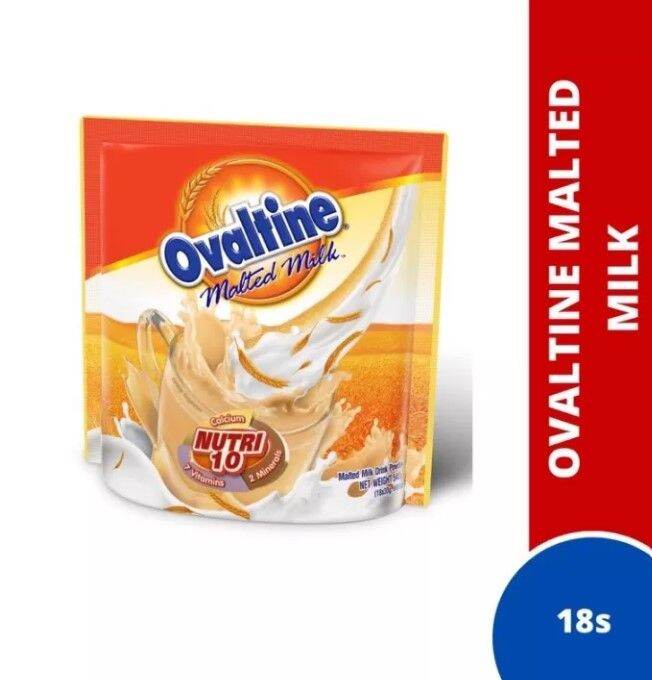 Ovaltine Malted Milk 3 in 1 Sticks 30g x 18s | Lazada