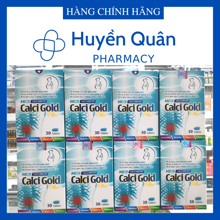 Calci hữu cơ Gold plus - giúp xương chắc khỏe, hỗ trợ tăng chiều cao ...