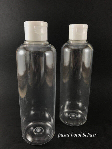 BOTOL PET 250 ML TUTUP FLIPTOP PUTIH | Lazada Indonesia
