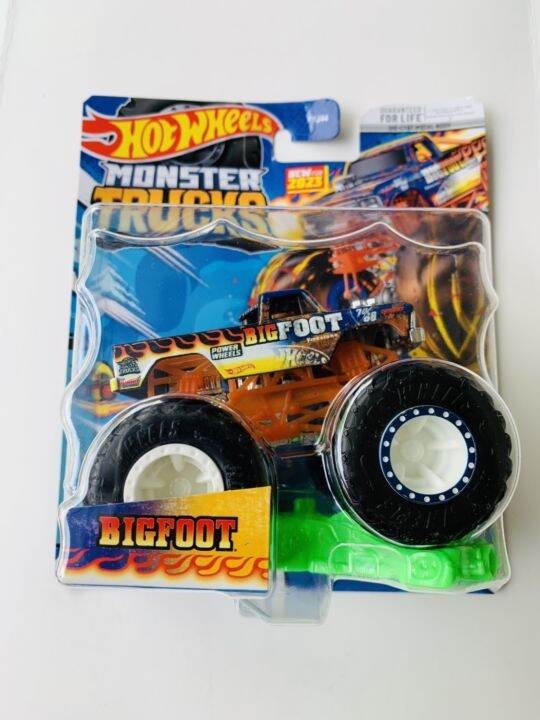 HOTWHEELS HOT WHEELS MONSTER TRUCKS BIG FOOT PICKUP SKALA 1 : 64 MUSCLE ...